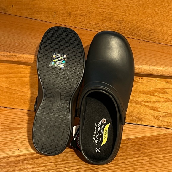 Skechers | Shoes | Skechers Slip Resistant Men Clogs | Poshmark